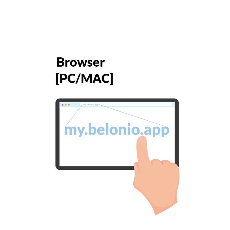 Wo können meine Mitarbeitenden die Belonio-App herunterladen?