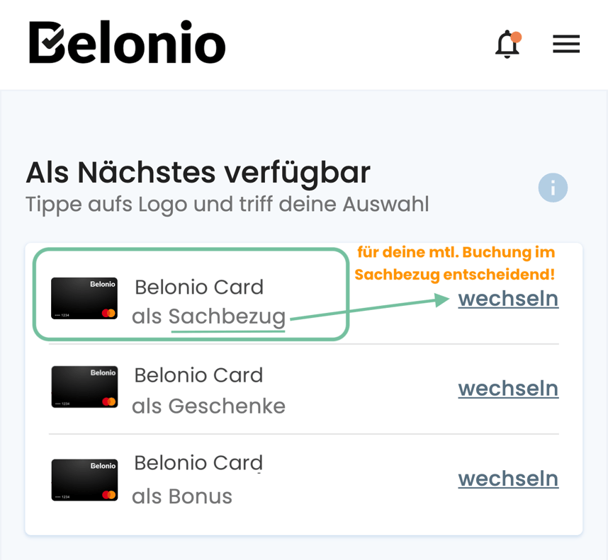 Deine Belonio Card - Erhalt, Aktivierung, Nutzung