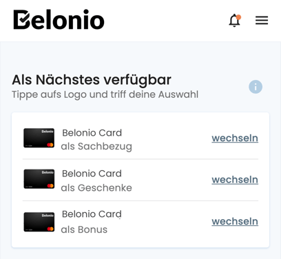 Deine Belonio Card - Erhalt, Aktivierung, Nutzung