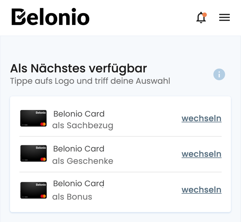 Deine Belonio Card - Erhalt, Aktivierung, Nutzung