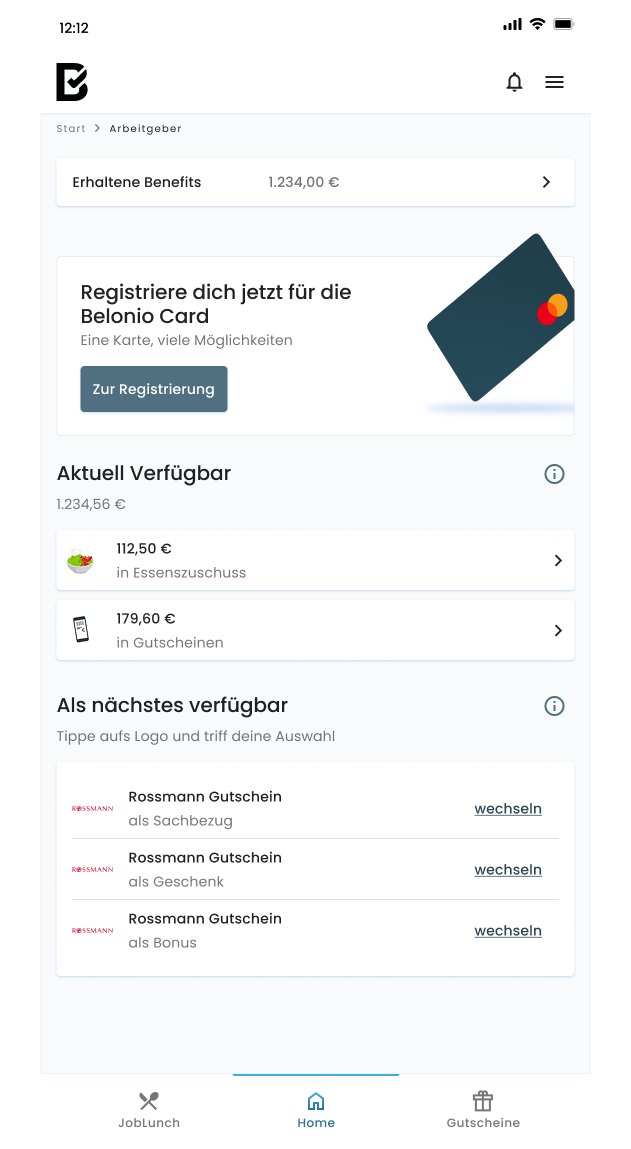 Deine Belonio Card - Erhalt, Aktivierung, Nutzung