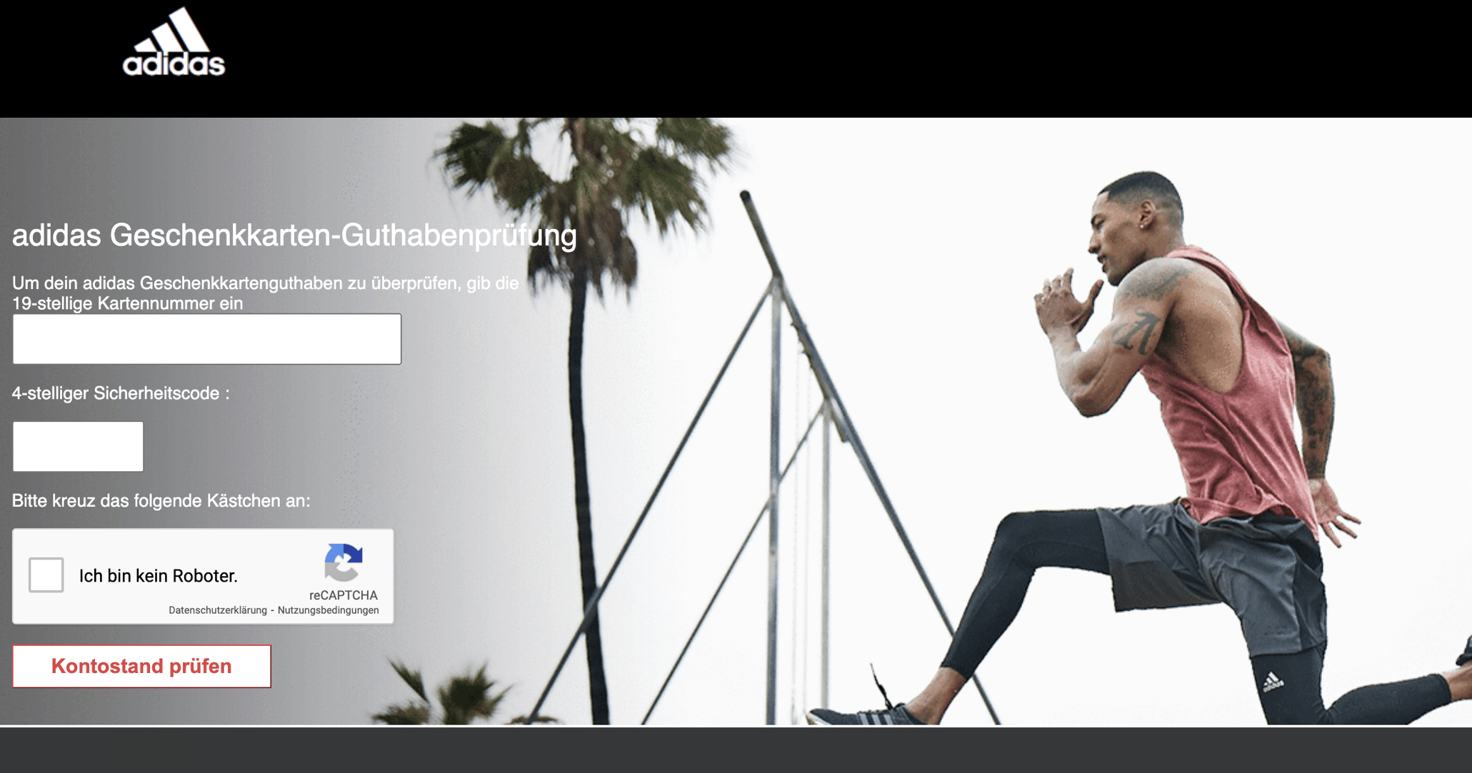 Wie löse ich meinen adidas Gutschein ein?
