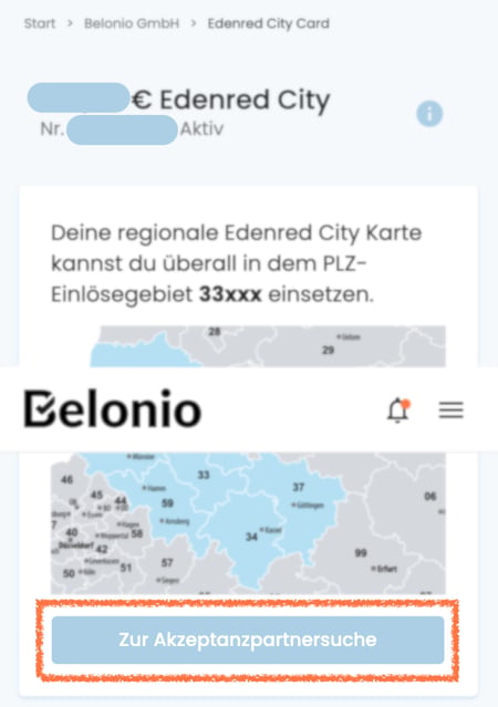 Wo kann ich mit der Edenred Ticket Plus® City Karte bezahlen?