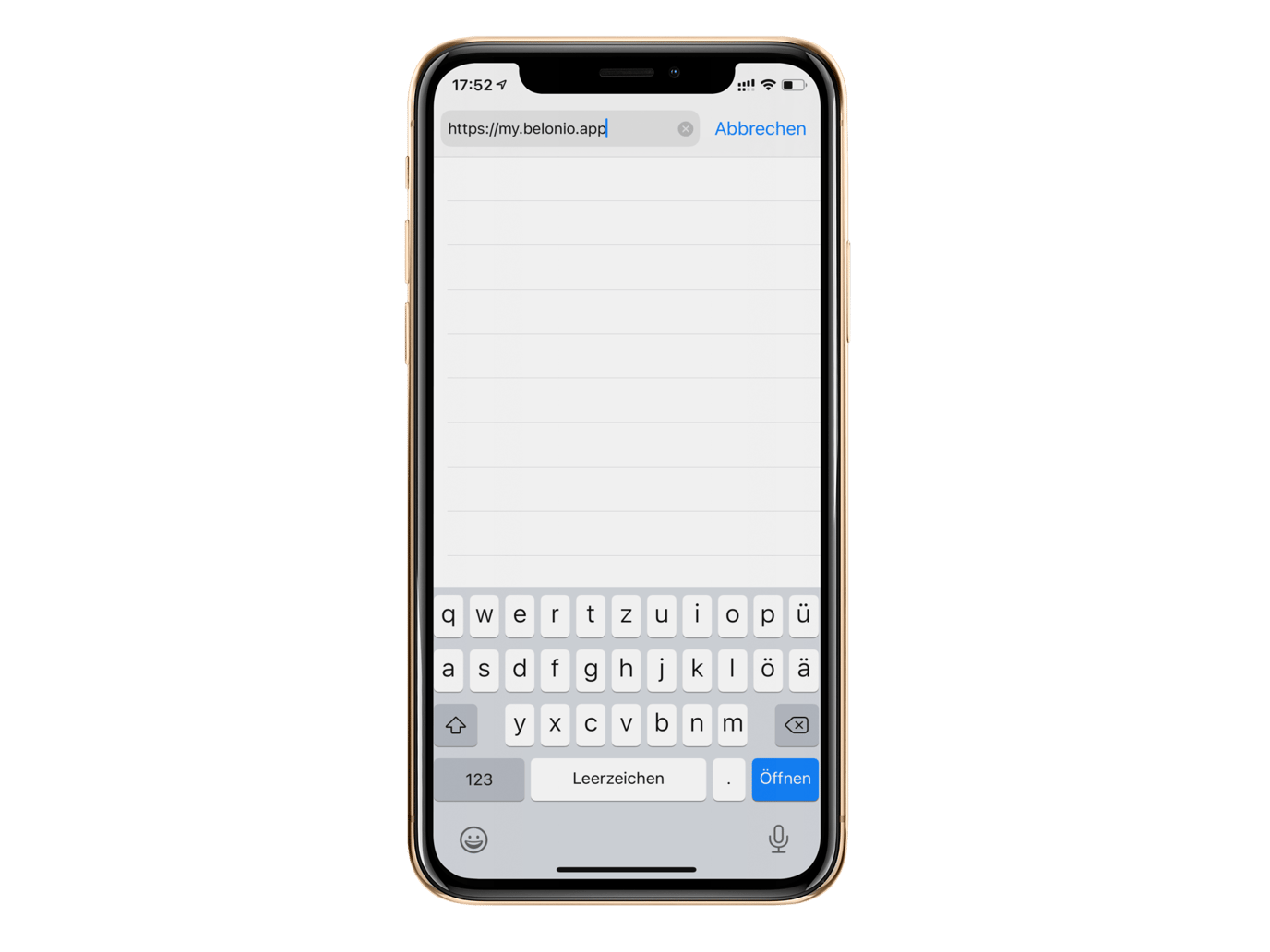 Wie installiere ich die Belonio App unter iOS?