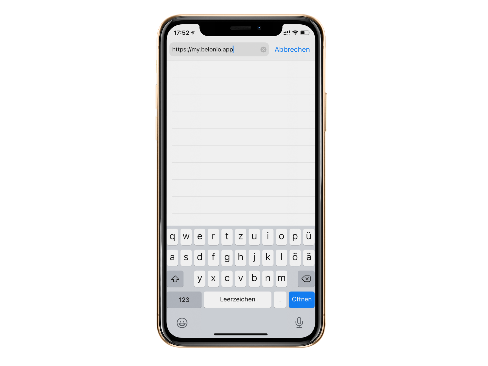 Wie installiere ich die Belonio App unter iOS?