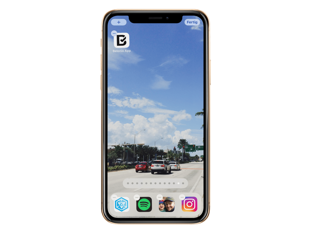Wie installiere ich die Belonio App unter iOS?